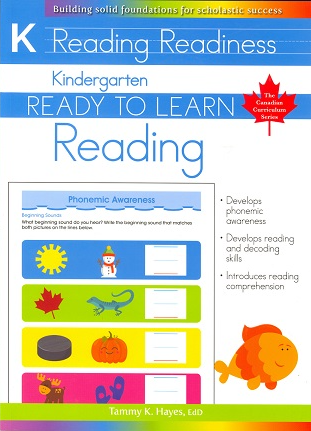 KINDERGARTEN READING (READY TO LEARN, CANADIAN CURRICULUM SERIES) – LPFS